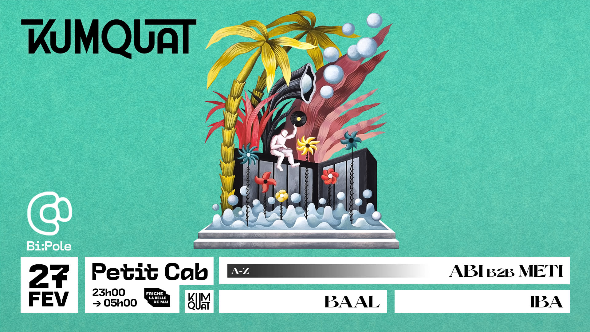 Kumquat @ Petit Cab, Marseille · Billets Shotgun