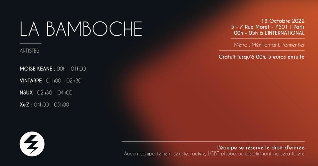 La Bamboche, Paris · Shotgun Tickets