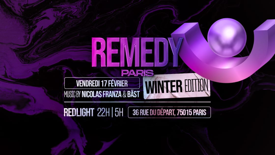 REMEDY - WINTER EDITION, Paris · Billets Shotgun