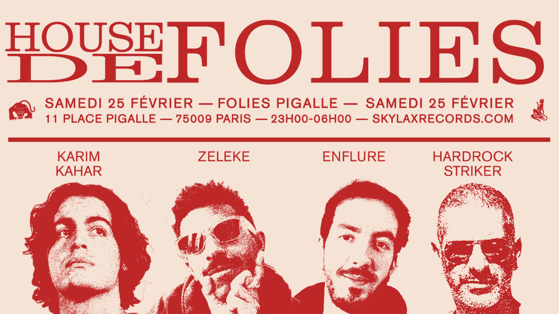 House de Folies w/ Enflu…, Paris · Billets Shotgun