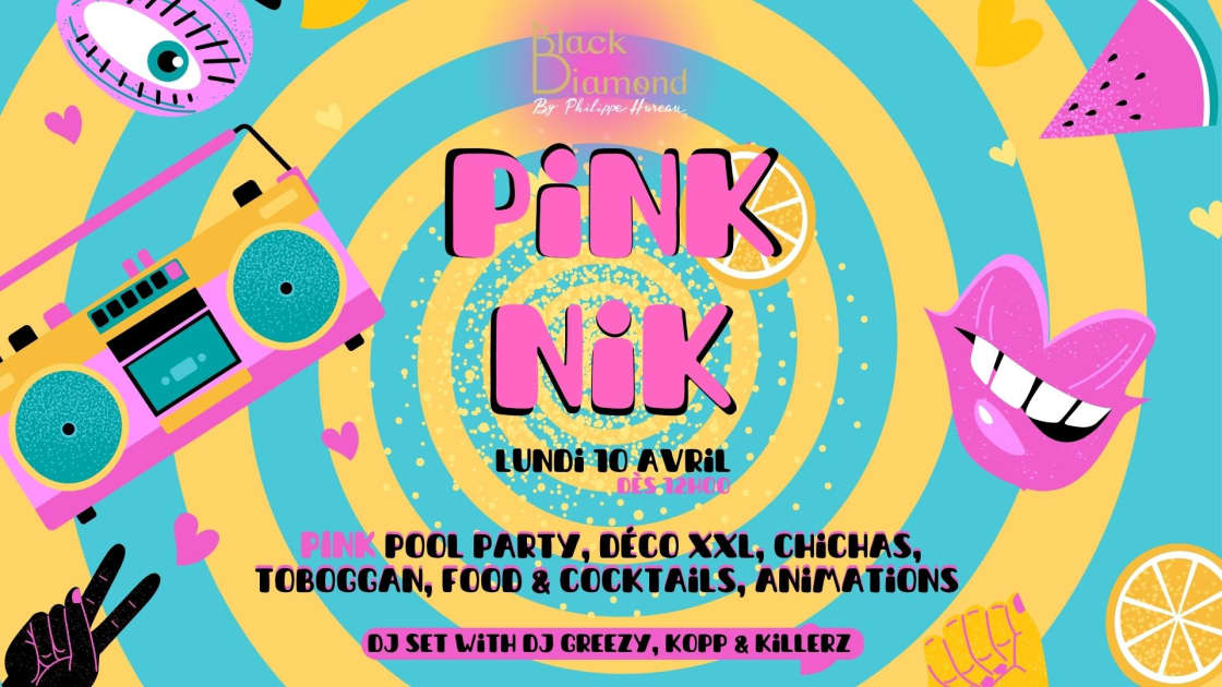 PINKNIK - Crazy Pink Poo…, Le Diamant · Billets Shotgun