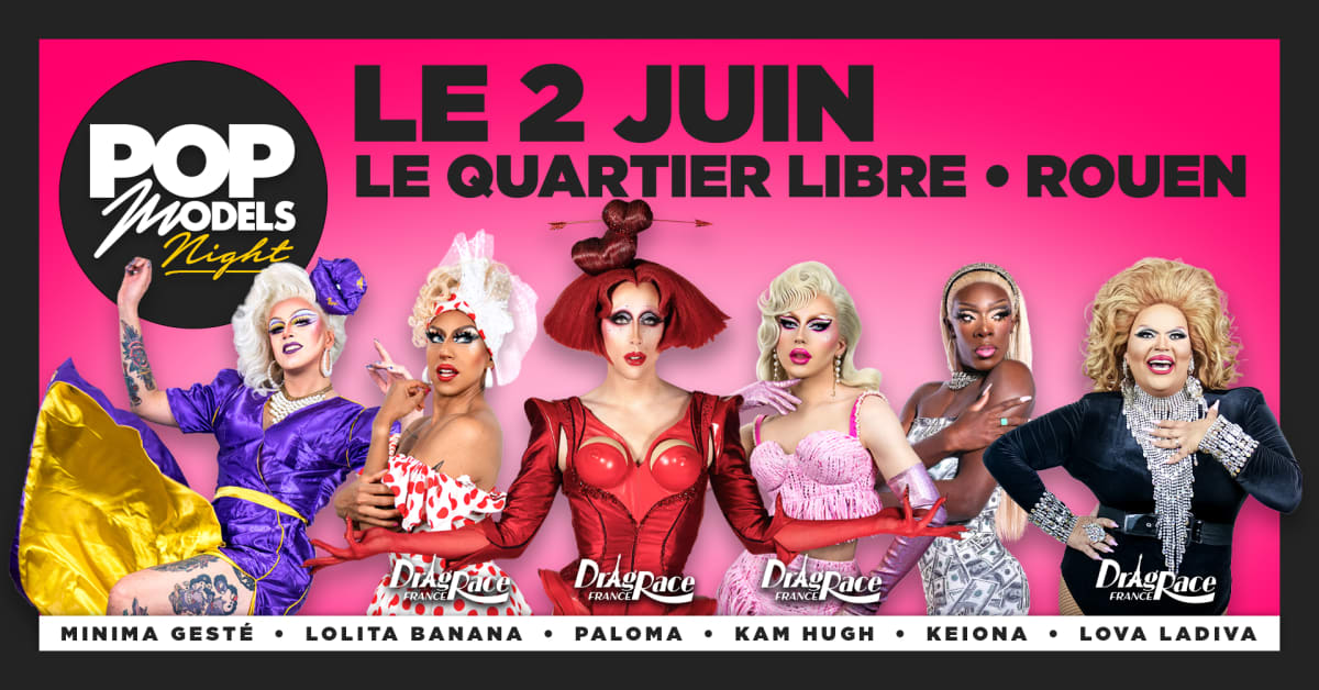 POP MODELS NIGHT, Rouen · Billets Shotgun