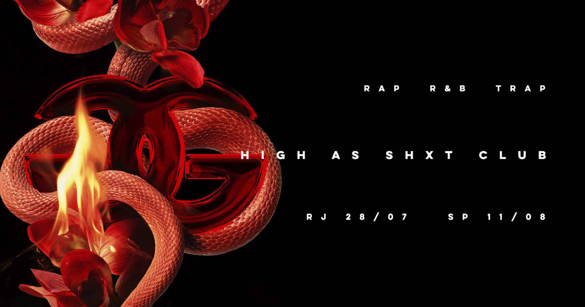 HIGH AS SHXT Club | Rio …, Rio de Janeiro · Shotgun Tickets