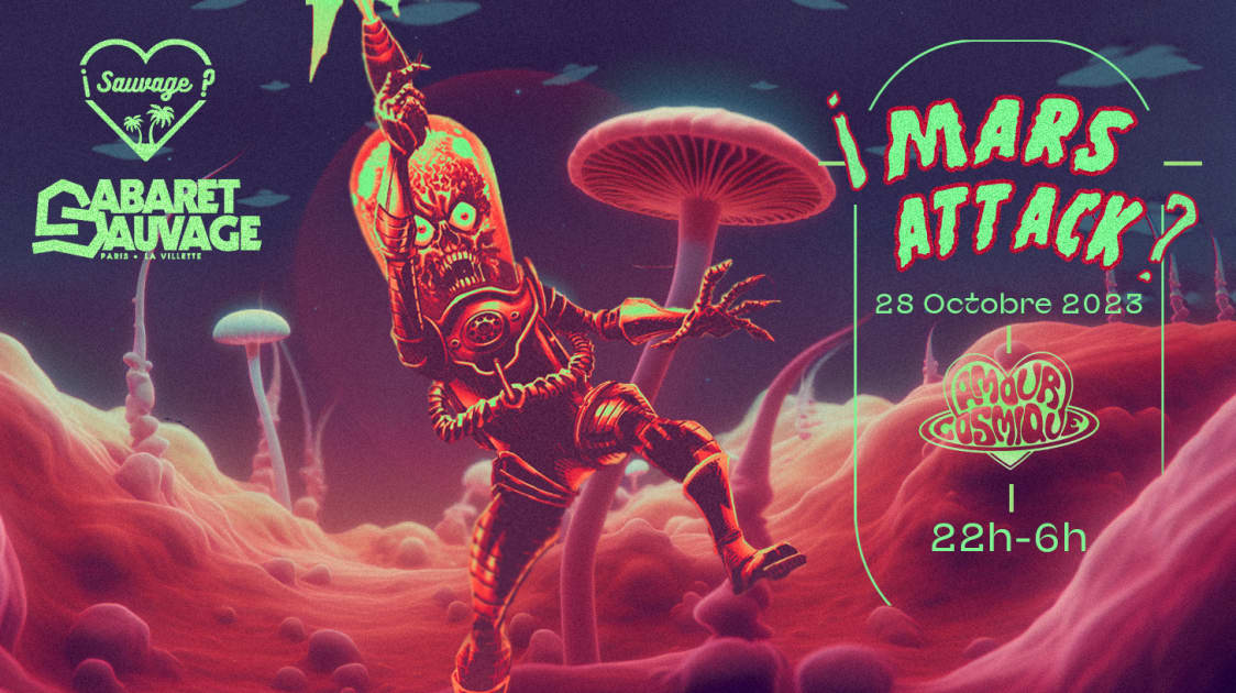 ¡Amour Cosmique: Mars At…, Paris · Billets Shotgun