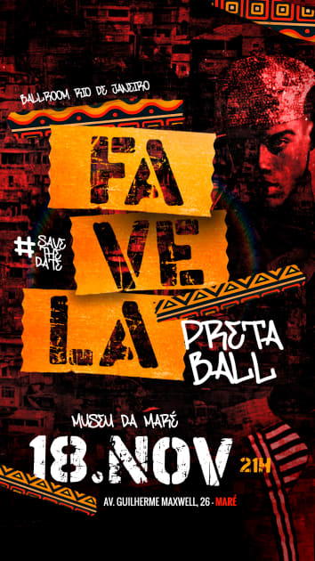FAVELA PRETA BALL, Rio de Janeiro · Ingressos Shotgun