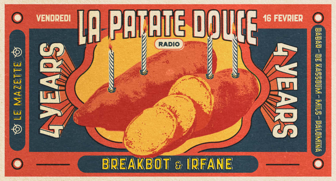 La Patate Douce Radio W/…, Paris · Billets Shotgun