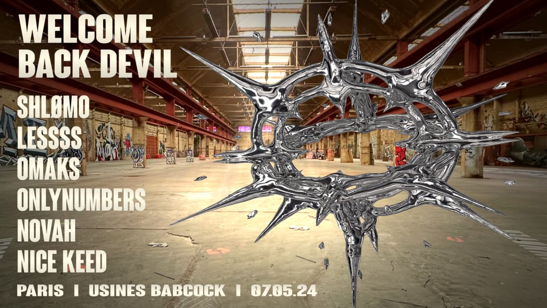 Welcome Back Devil • Bab…, La Courneuve · Billets Shotgun