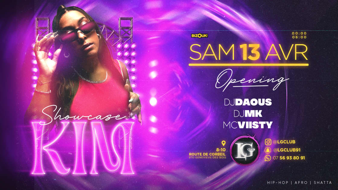 SHOWCASE EXCLUSIF KIM, Paris · Shotgun Tickets