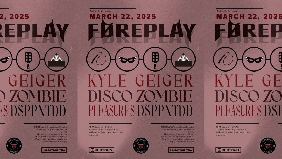 Techno Snobs Presents: Føreplay [Feat. Kyle Geiger], Phoenix · Shotgun ...