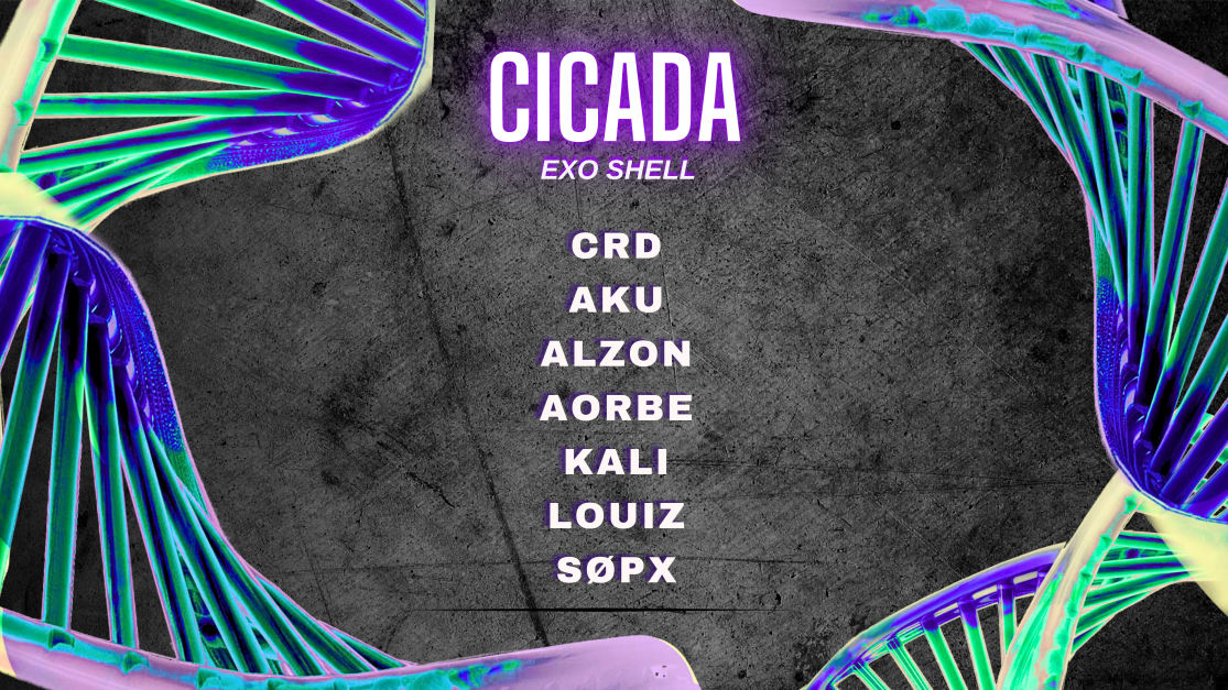 Cicada Exo-Shell, La Garde · Shotgun Tickets