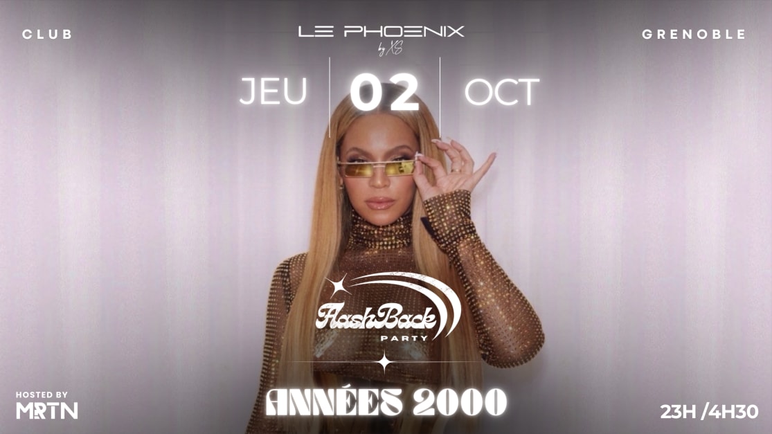 Flashback Party - Années 2000s 2010s - Pheonix Club, Meylan · Billets Shotgun