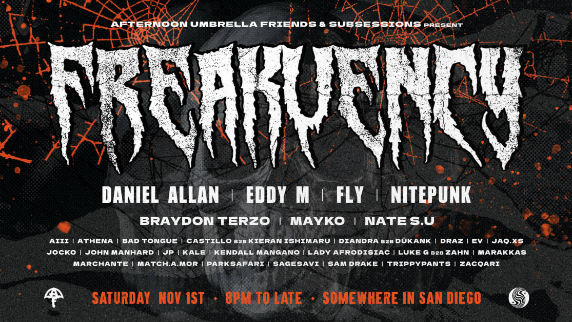 Freakuency 2025, San Diego · Shotgun Tickets