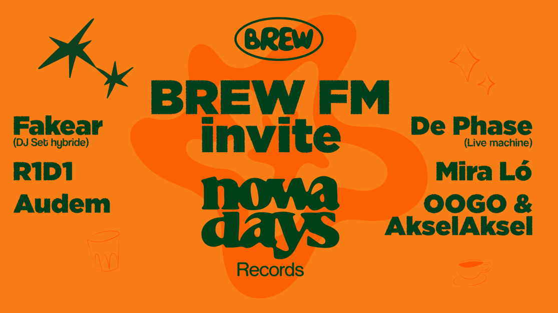 Brew Fm Invite Nowadays Records, Paris · Ingressos Shotgun