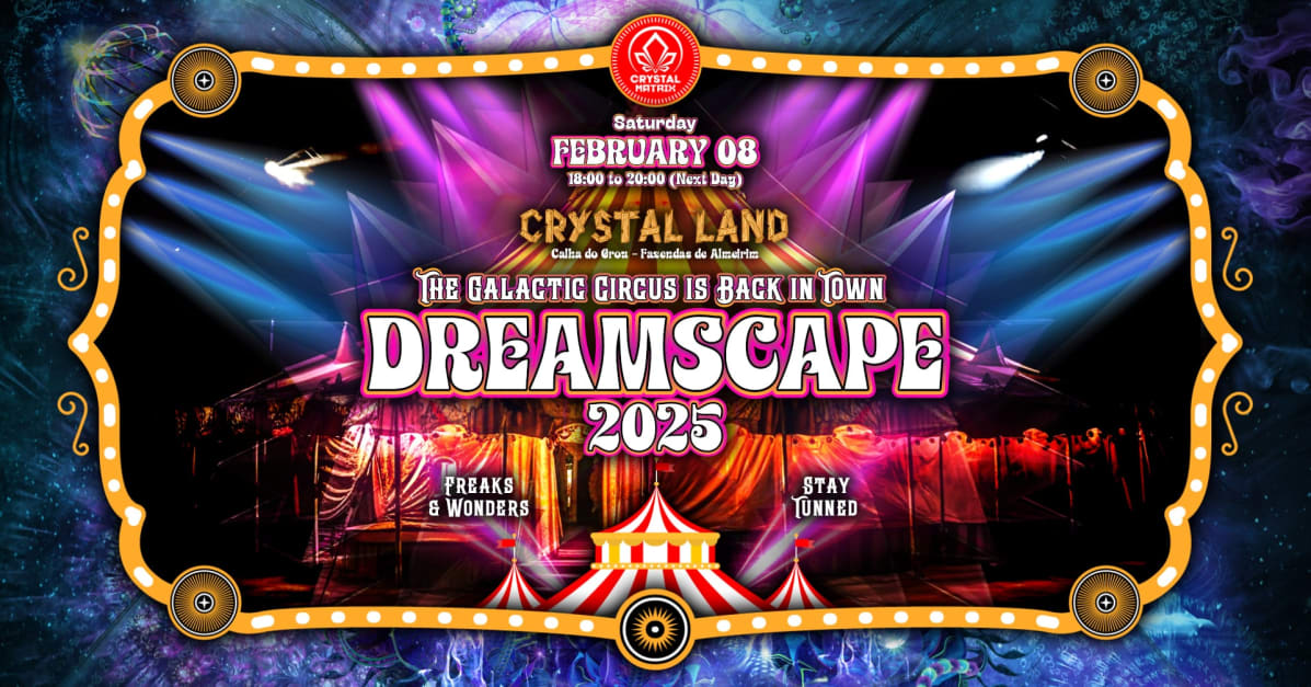 Bilhetes Na Porta Do Evento Dreamscape 2025, Parreira · Shotgun Tickets