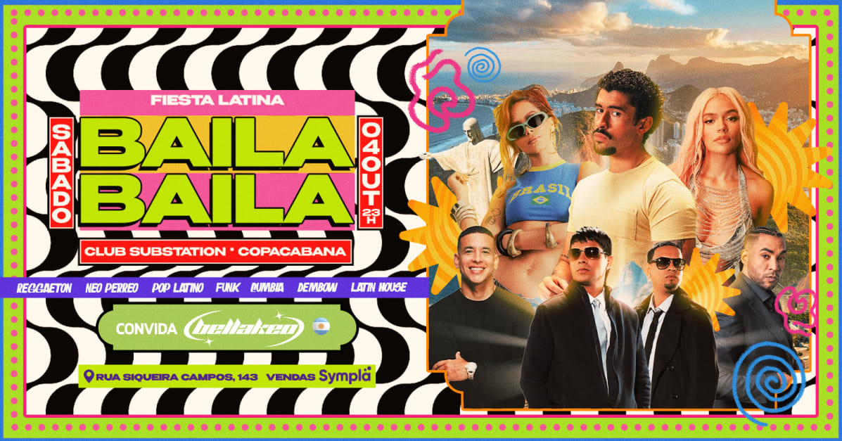 Fiesta Latina Baila Baila | Baile De Reggaeton 04 Octubre, Rio De ...