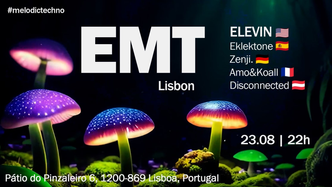 Emt By Elevin | Melodic Techno Audiovisual Experience, Lisboa ...