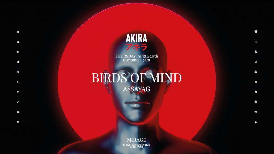 Mirage / Akira W/ Birds Of Mind, Assayag, Paris · Shotgun Tickets