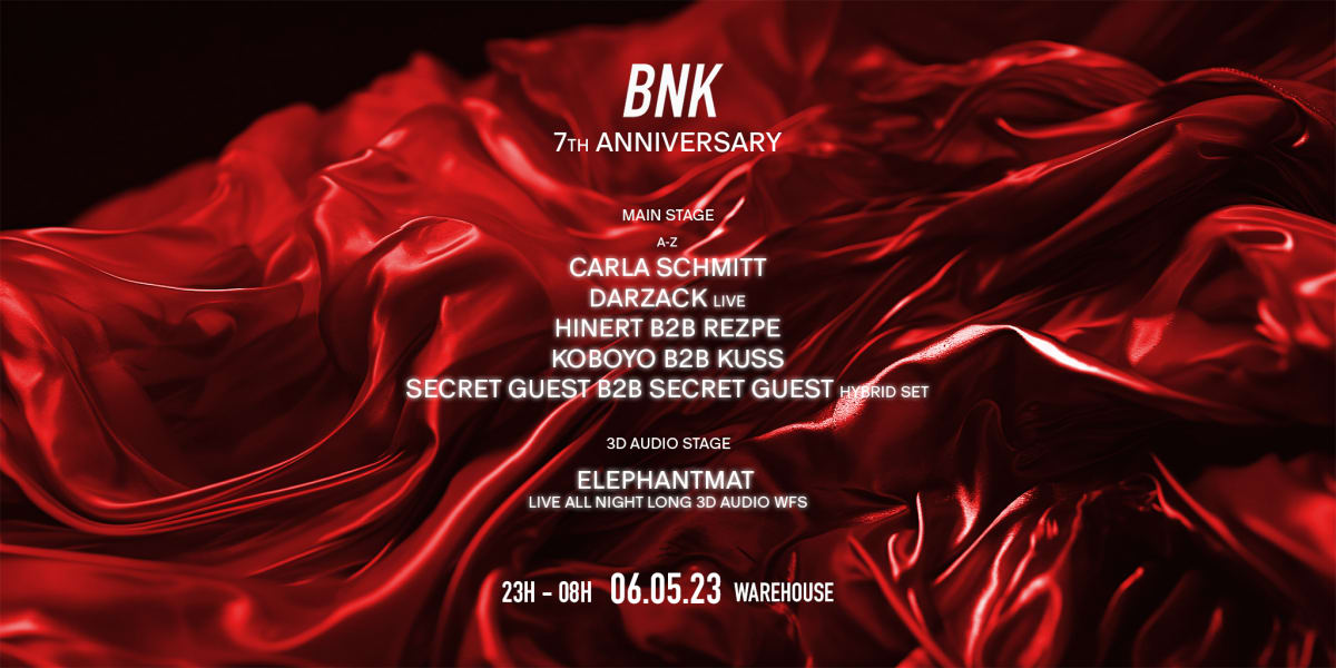 Bnk 7th Anniversary, Nanterre · Shotgun Tickets