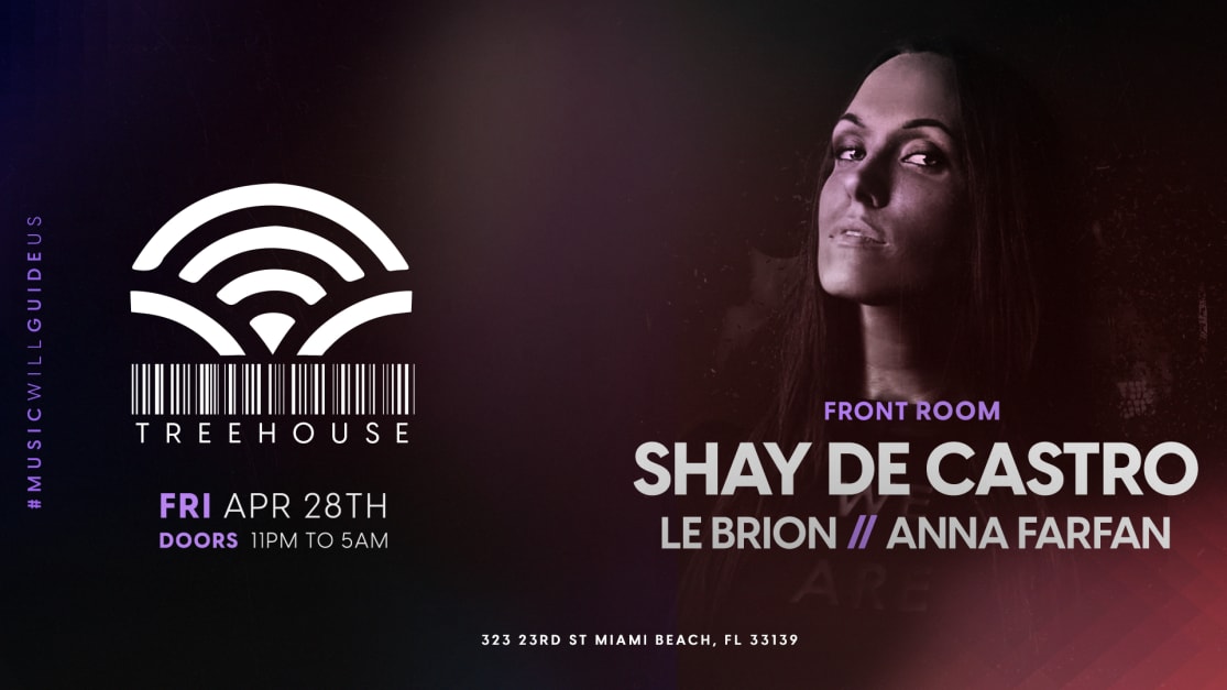 Shay De Castro At Treehouse, Miami Beach · Shotgun Tickets