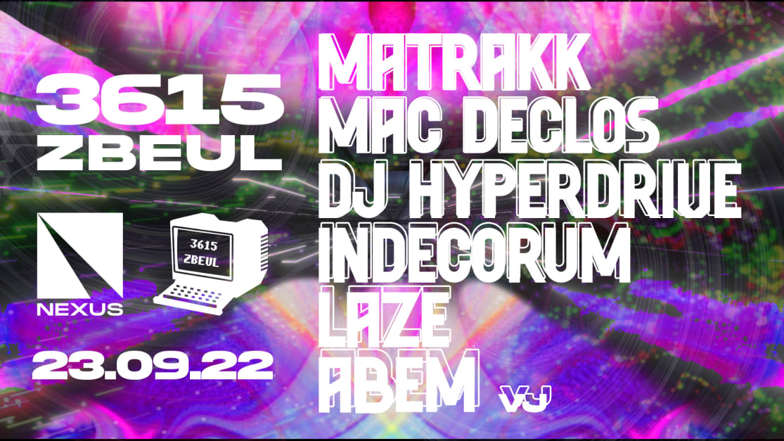 3615 Zbeul : Prism 2.0 , Pantin · Shotgun Tickets