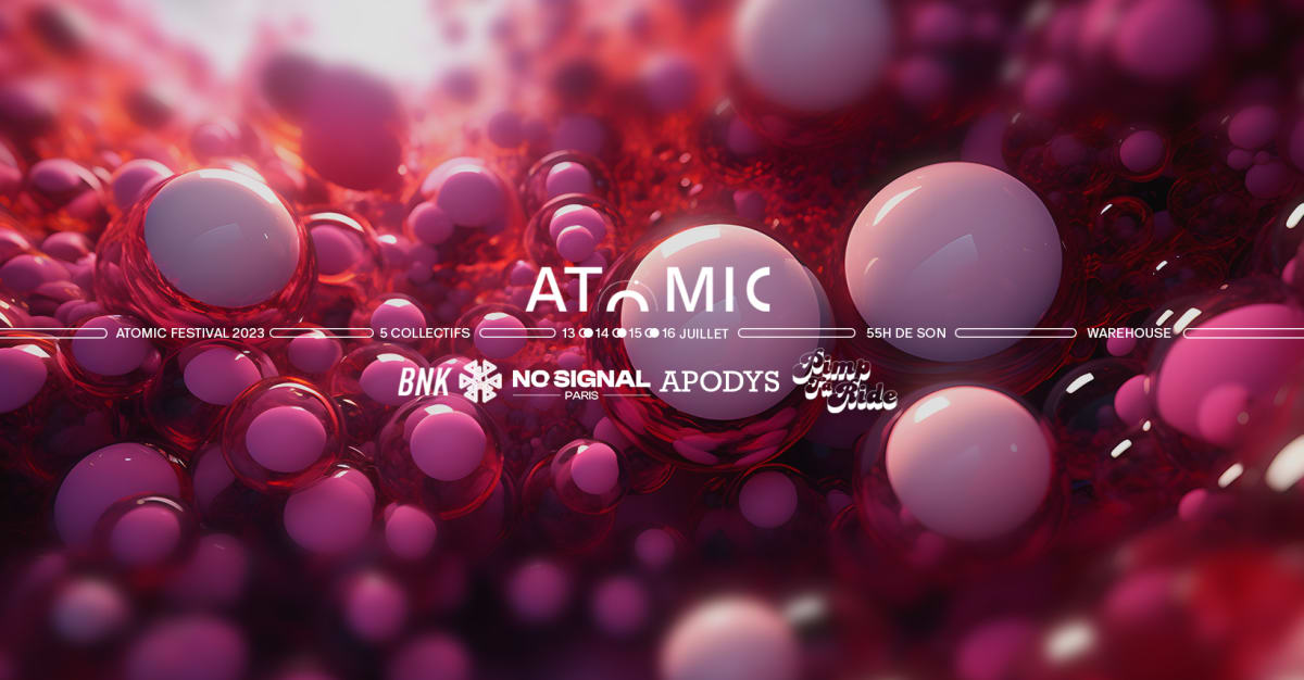 Atomic Festival 2023, Nanterre · Shotgun Tickets