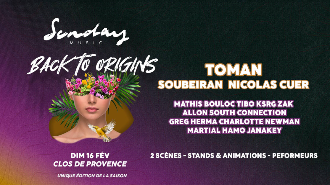 Sunday Music - Clos De Provence, Montpellier · Billets Shotgun