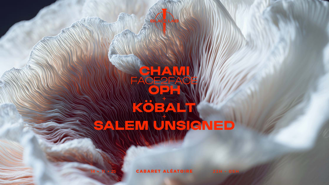 14/11 | Club Cabaret X Black Lab : Chami F2f Oph, Marseille · Shotgun ...
