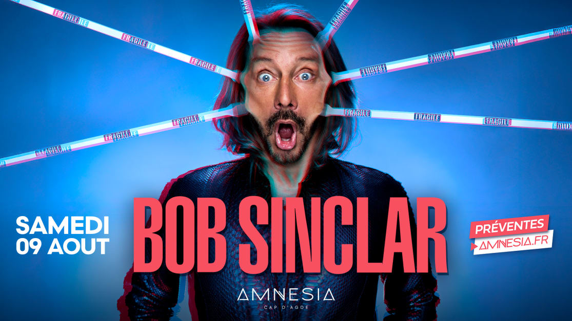 Bob Sinclar @ Amnesia, Agde · Shotgun Tickets