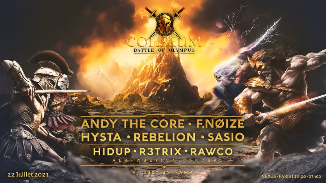 Coliseum - Battle Of Olympus (1st Anniversary), Pantin · Shotgun Tickets