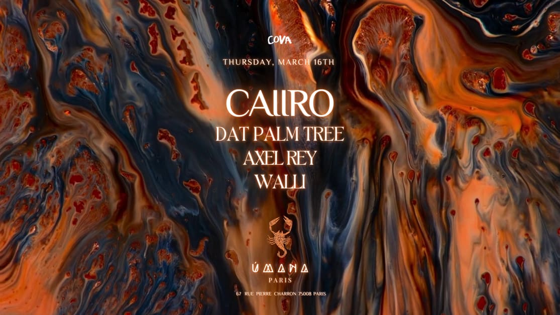 Úmana Paris | Caiiro -Dat Palm Tree-Axel Rey-Walli| 16.03.23, Paris ...