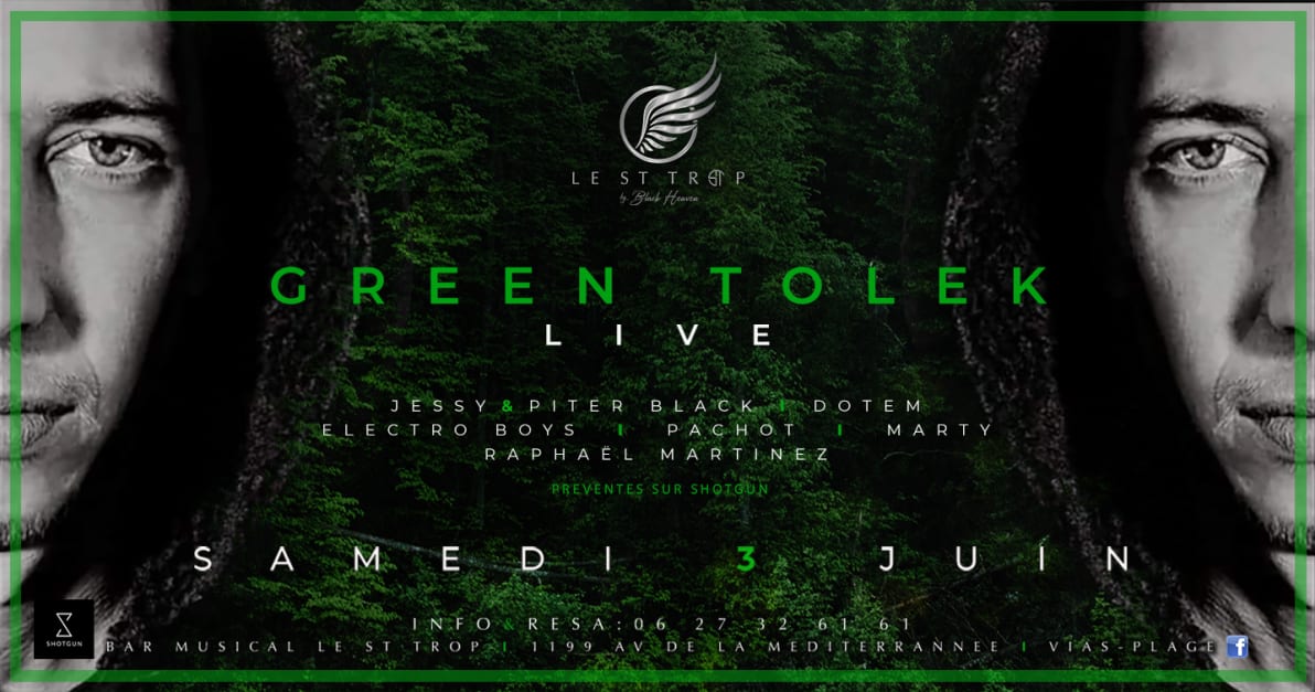 Green Tolek Live, Vias · Shotgun Tickets