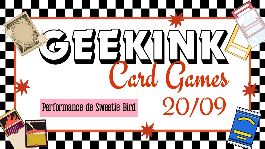 20/09 - Geekink: Card Games Com Performance Da Sweetie Bird, São Paulo · Shotgun Tickets