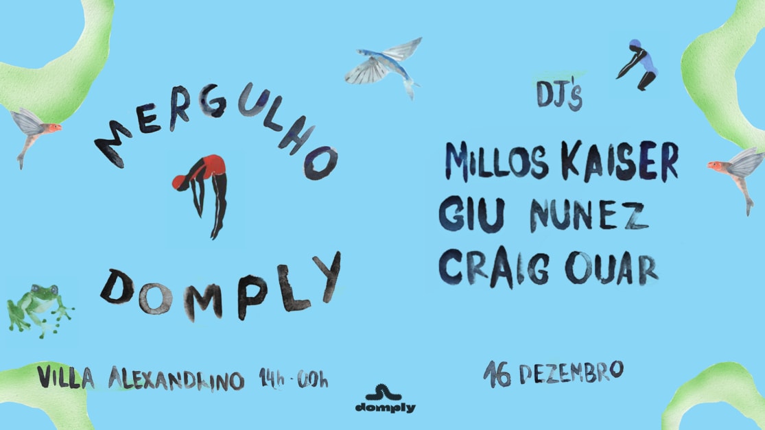 Domply Mergulho C/ Millos Kaiser & Giu Nunez & Craig Ouar, Rio De ...