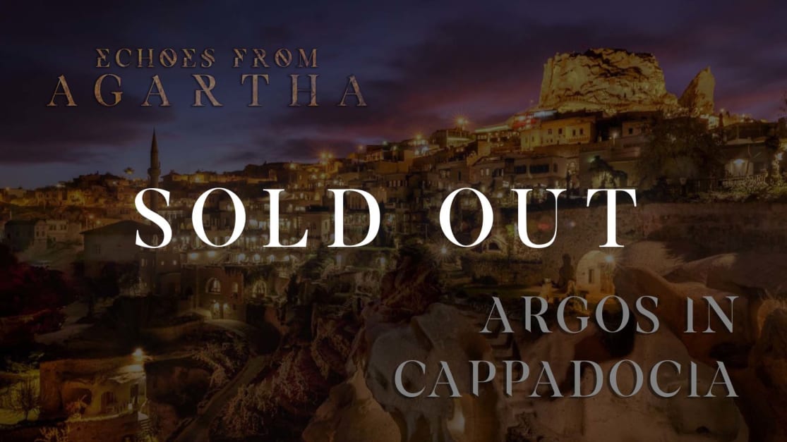 Music + Hotel Package At Argos - Echoes From Agartha 2022, Nevşehir Merkez · Shotgun Tickets