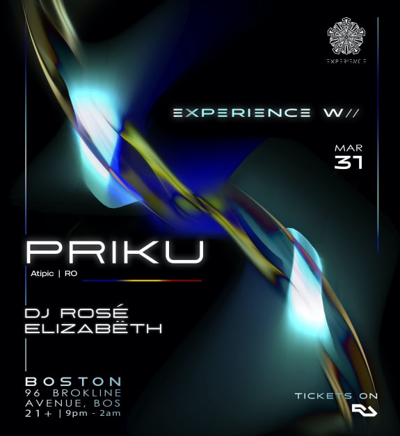 Experience W/ Priku, Boston · Shotgun Tickets