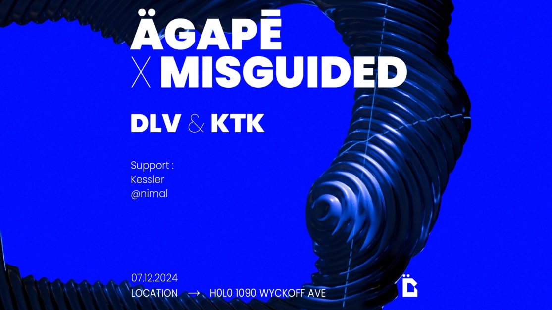 Agape X Misguided : DLV & Ktk, Queens County · Shotgun Tickets