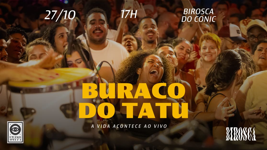 27/10: Buraco Do Tatu, Brasília · Ingressos Shotgun