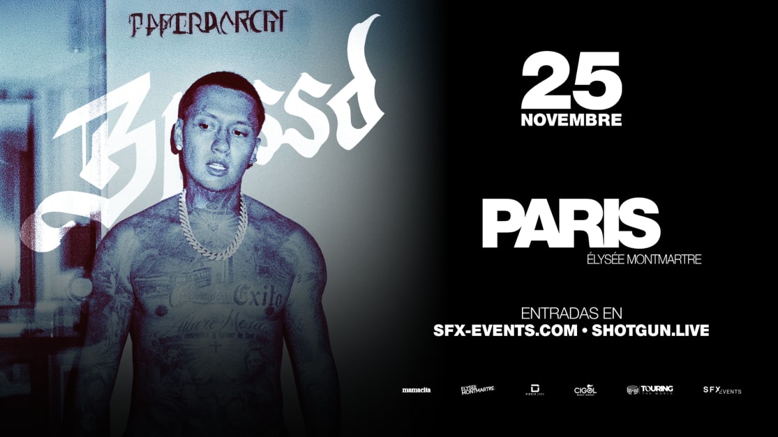 Blessd, Paris · Billets Shotgun