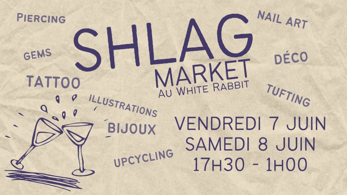 Le Shlag Market Au White Rabbit, Marseille · Shotgun Tickets