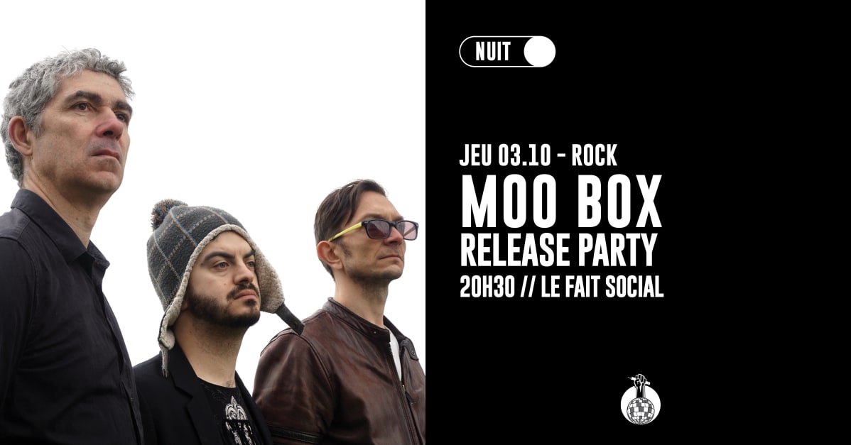 Jeudi Solaire Rock : Moo Box Release Party, Rouen · Shotgun Tickets