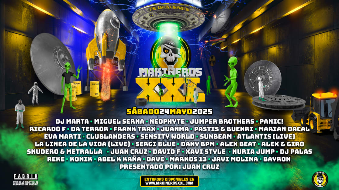 Complemento - Makineros Xxl 2025, Humanes De Madrid · Shotgun Tickets