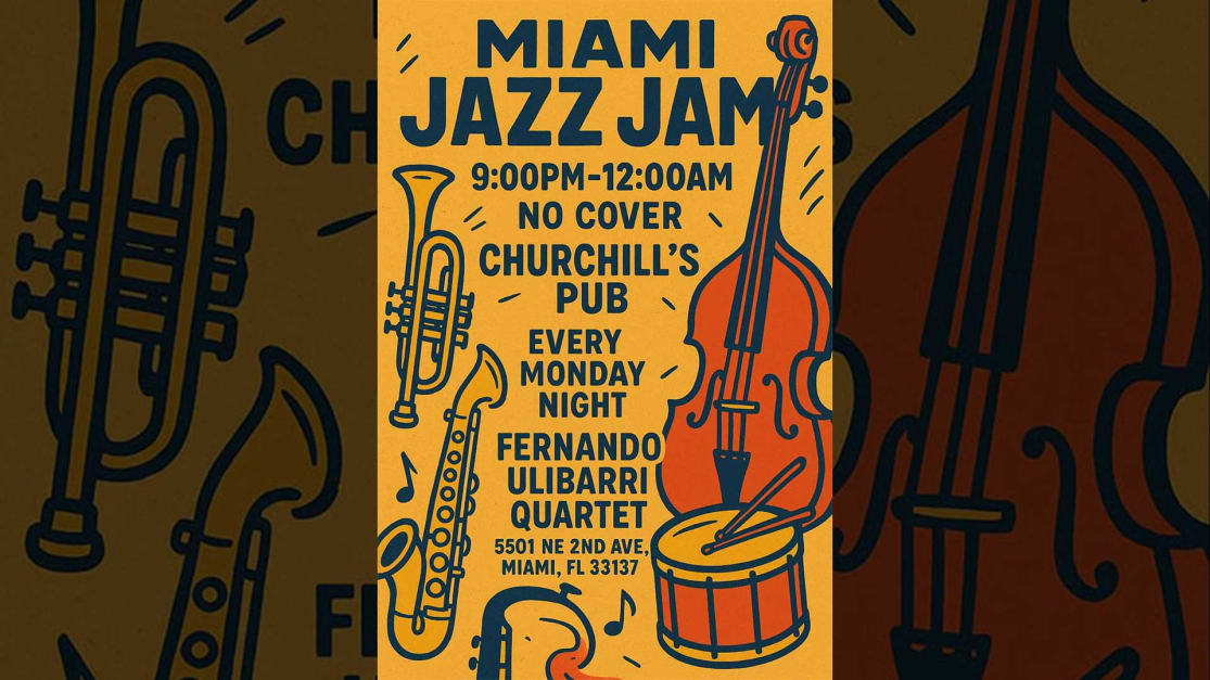 Miami Jazz Jam, Miami · Billets Shotgun