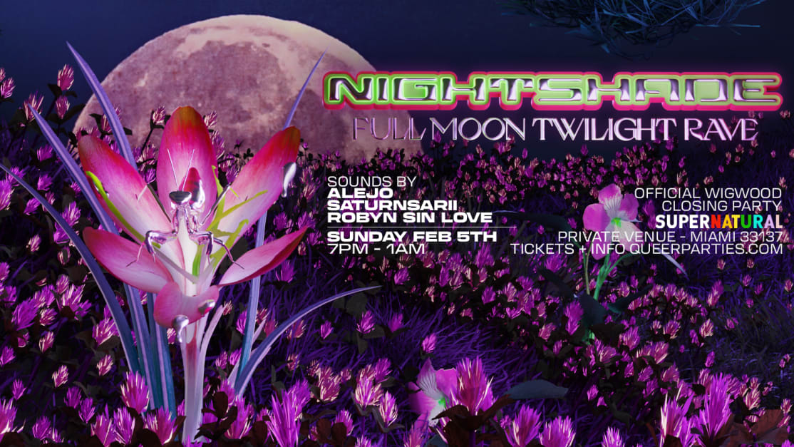 Nightshade: Full Moon Twilight Rave, Miami · Shotgun Tickets