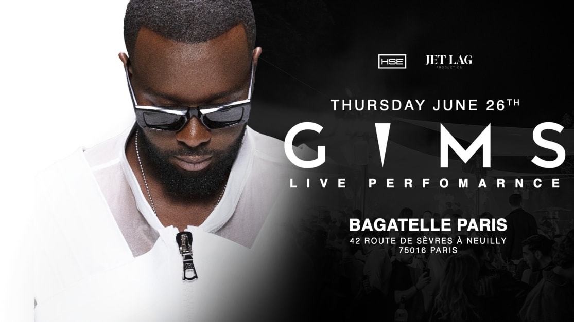 Showcase Gims Bagatelle Paris // 26.06.2025, Paris · Billets Shotgun