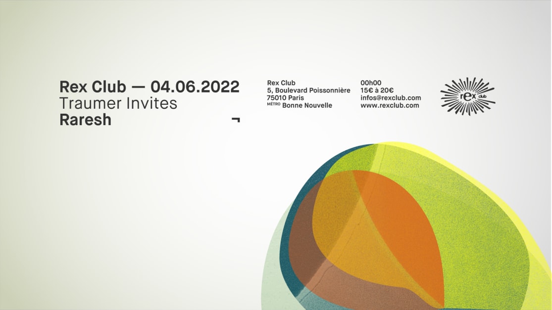 Traumer Invites: Raresh, Paris · Shotgun Tickets