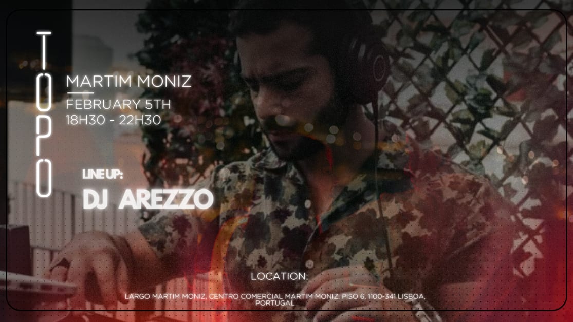 Topo Rooftop | Dj Ribas | 5.Feb.2025, Lisboa · Shotgun Tickets