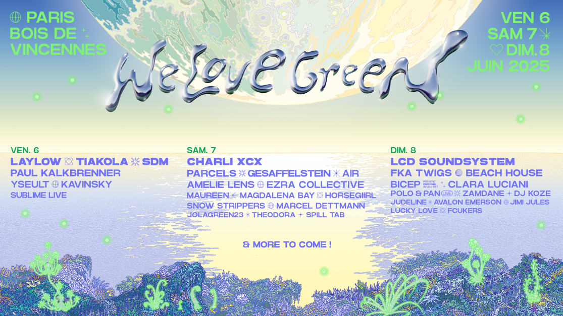 We Love Green 2025, Paris · Billets Shotgun