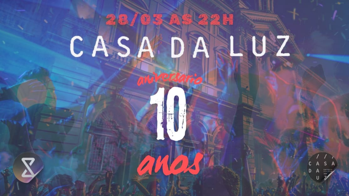 10 Anos De Casa Da Luz, São Paulo · Shotgun Tickets