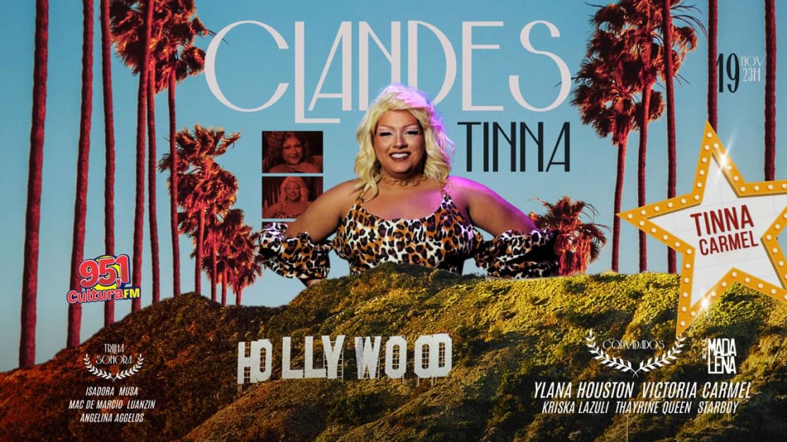 Clandestinna | Tinna Carmel | Vespera Feriado, Uberlândia · Billets Shotgun