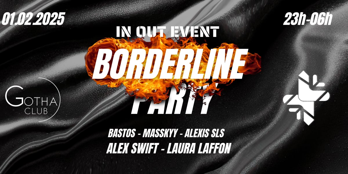 Borderline Inout Party, Perpignan · Shotgun Tickets